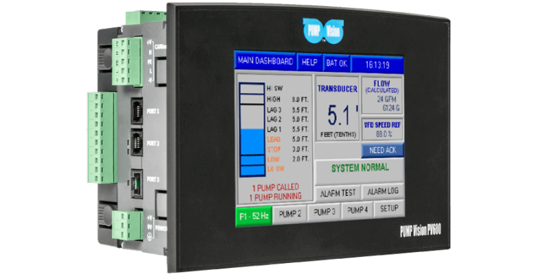 PUMP Vision PV600 & PV1200 Universal Pump Controllers – CM Controls
